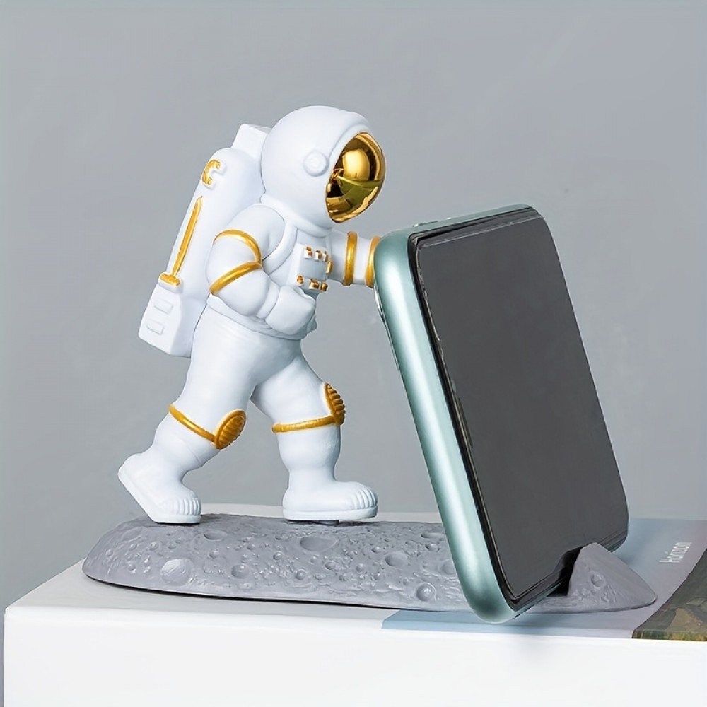 Spice Up Your Desk with this Astronaut-Themed Phone Holder - Perfect ...